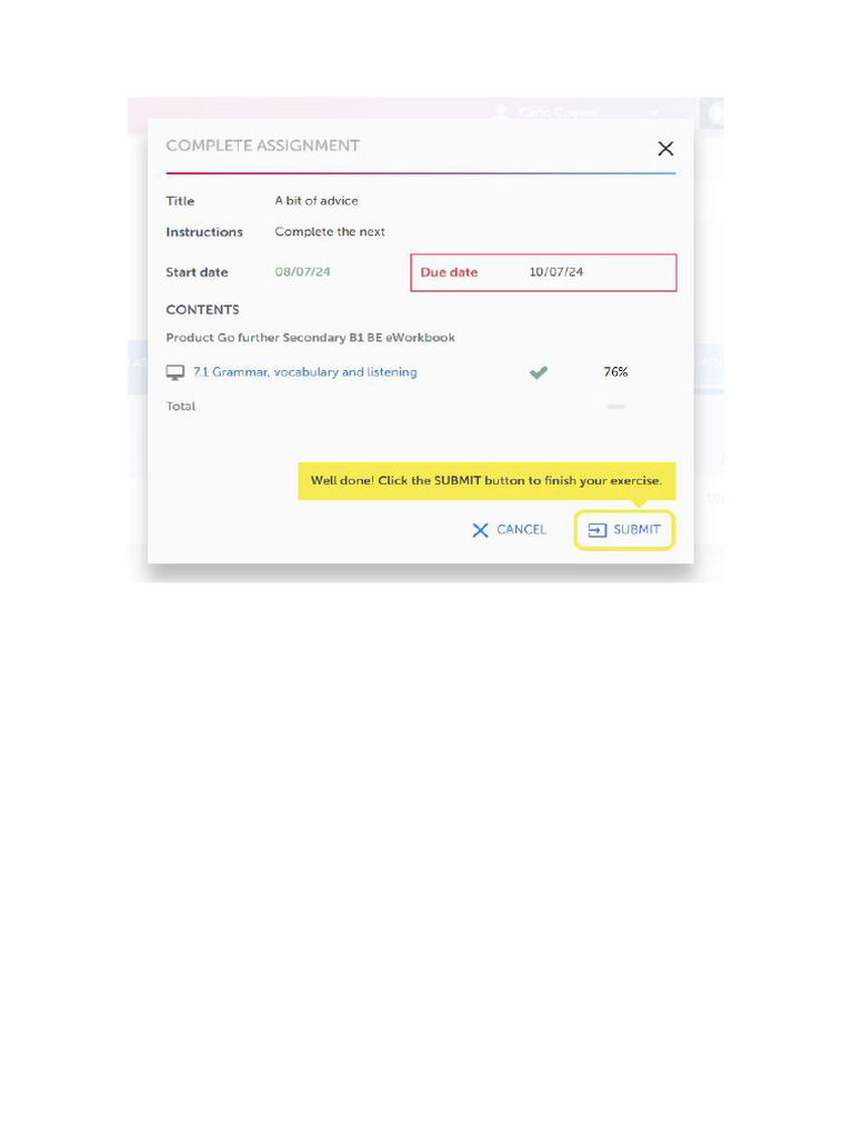 Richmond LP Assignment 1. English. Carlos Cuevas | PDF