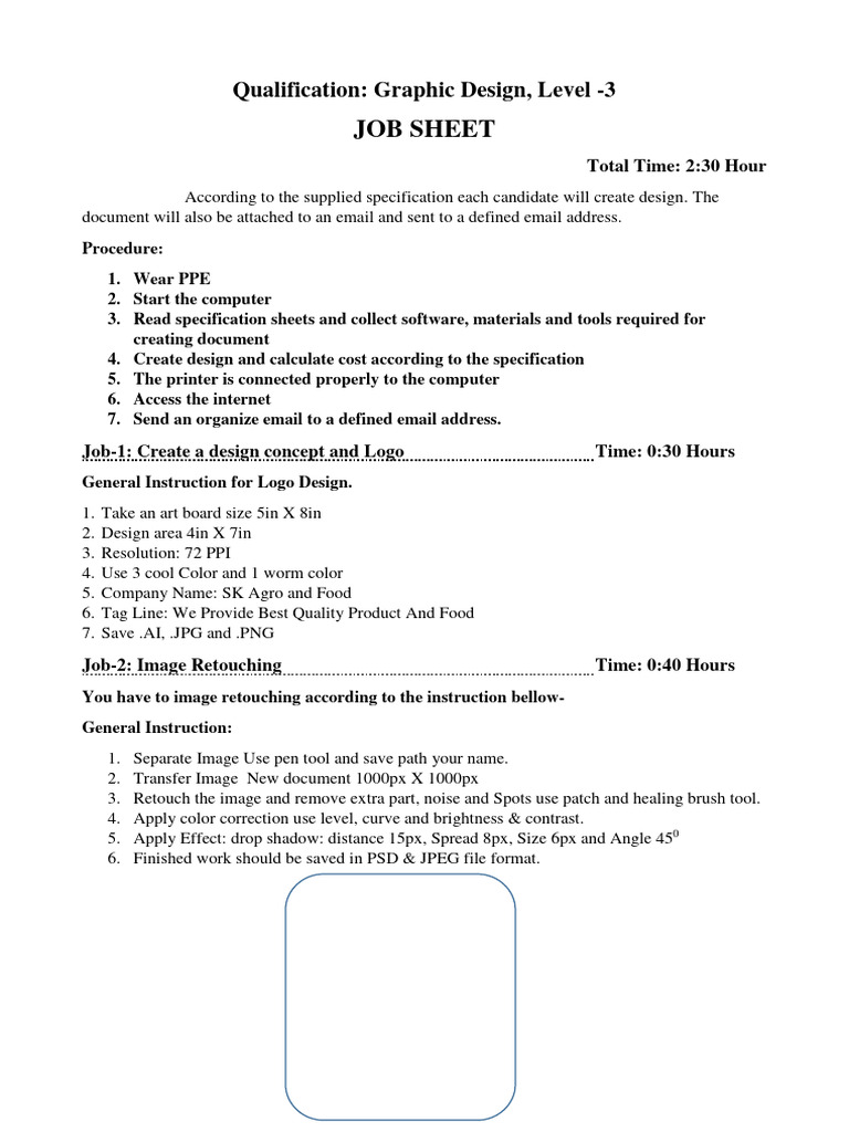 Graphics Design L3 For NSDA | PDF | Adobe Photoshop | Computing