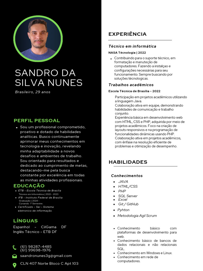 Sandro Nunes Dev. | PDF | Php | Informática