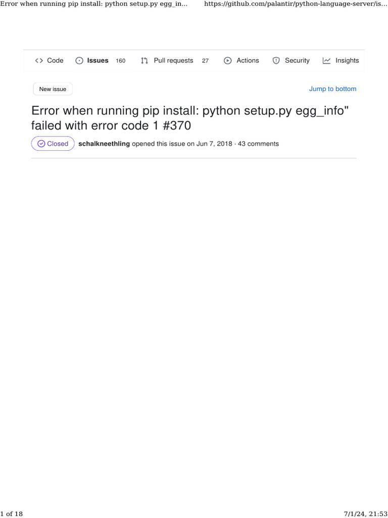 Erro Pip Install Pdf Python Programming Language Computer