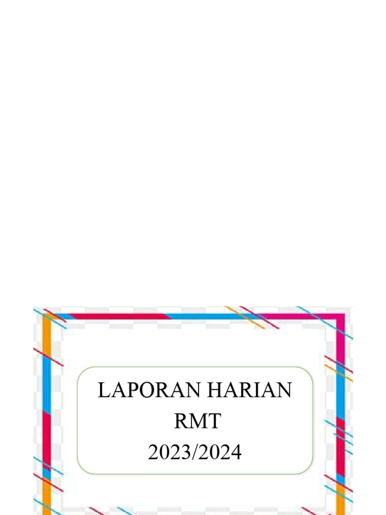 Kulit Laporan RMT | PDF