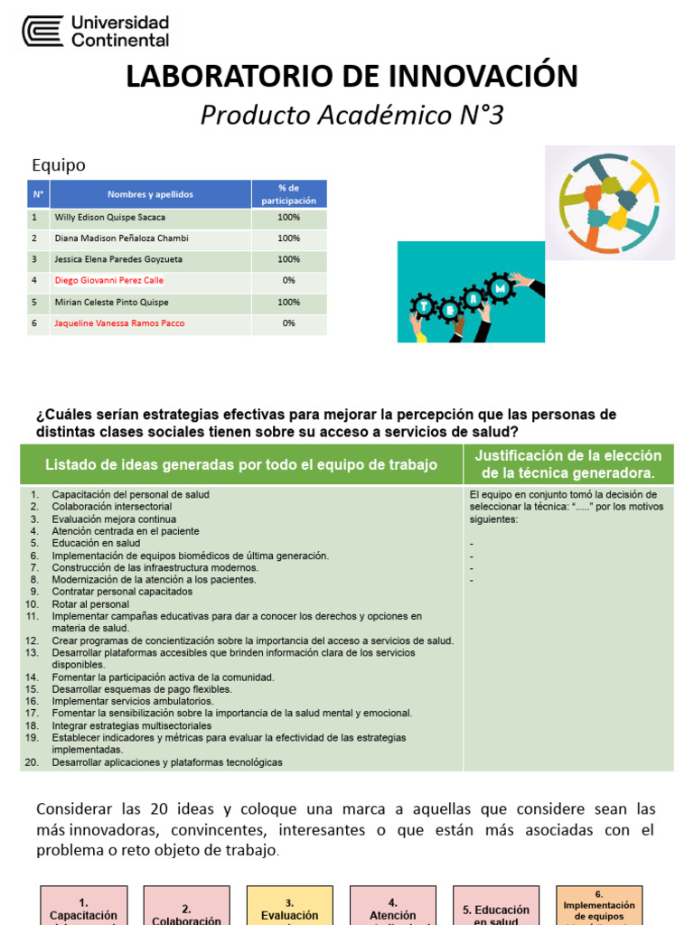 Plantilla PA3 de laboratorio de innovacion | PDF