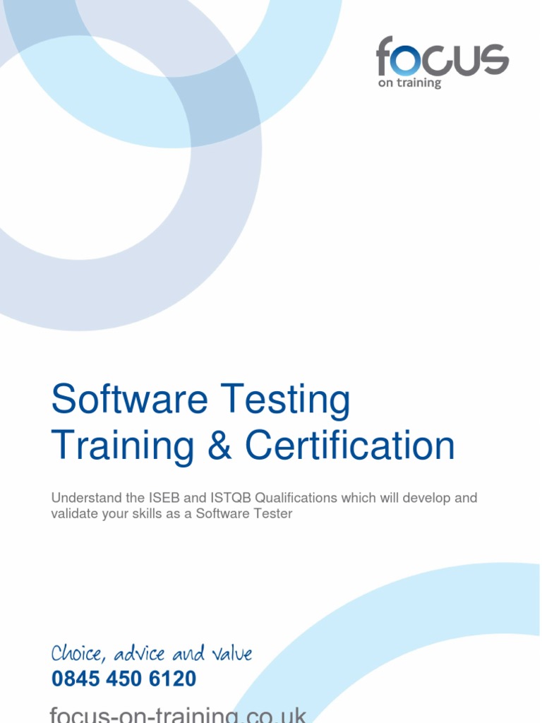 Software Testing Training and Certification | PDF | International ...