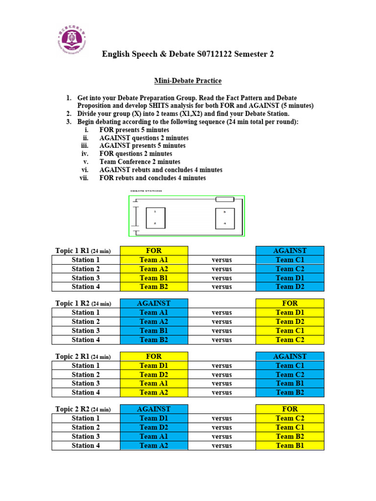 Debate Practice Guide | PDF