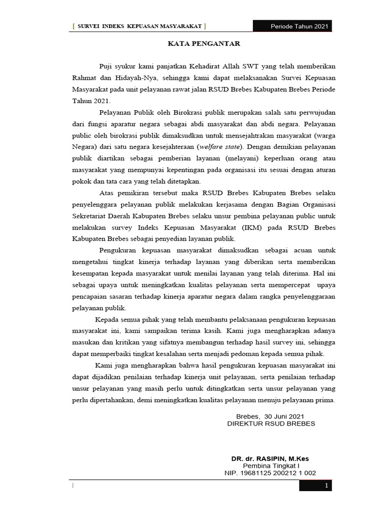 Narasi Laporan IKM 2021 Fix | PDF | Karier & Perkembangan