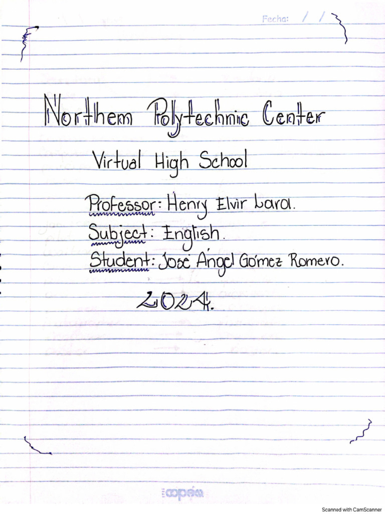 Homework English 2 To Be Resume | PDF