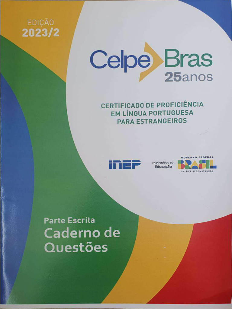 Caderno de Questões 2023-2 | PDF