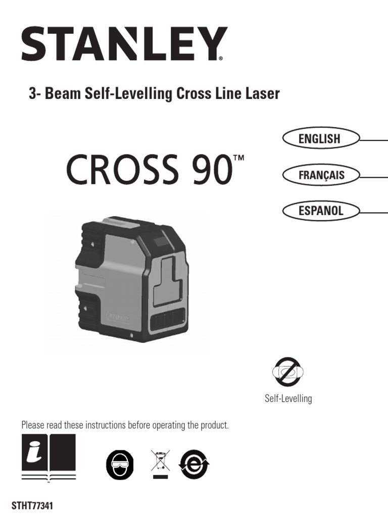 Guide STANLEY Cross90 - STHT77341 - US | PDF
