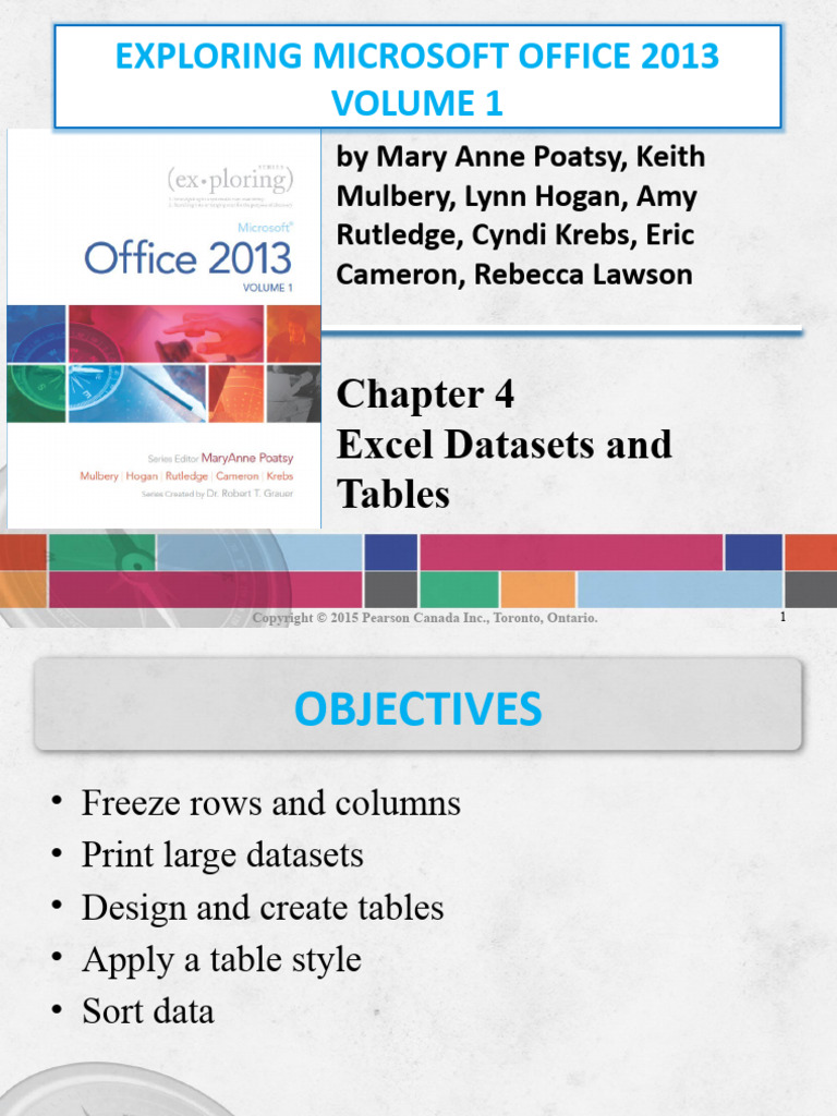 E04 Powerpoints | PDF | Microsoft Excel | Copyright