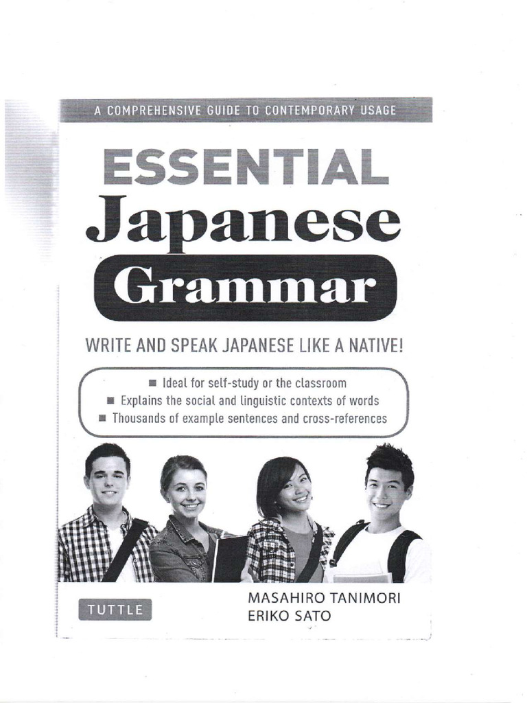 VERBOS-do Livro Essential Japanese Grammar - Compressed | PDF