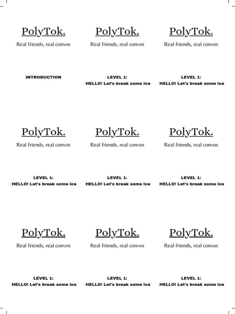 Polytok. Polytok. Polytok.: Real Friends, Real Convos Real Friends ...