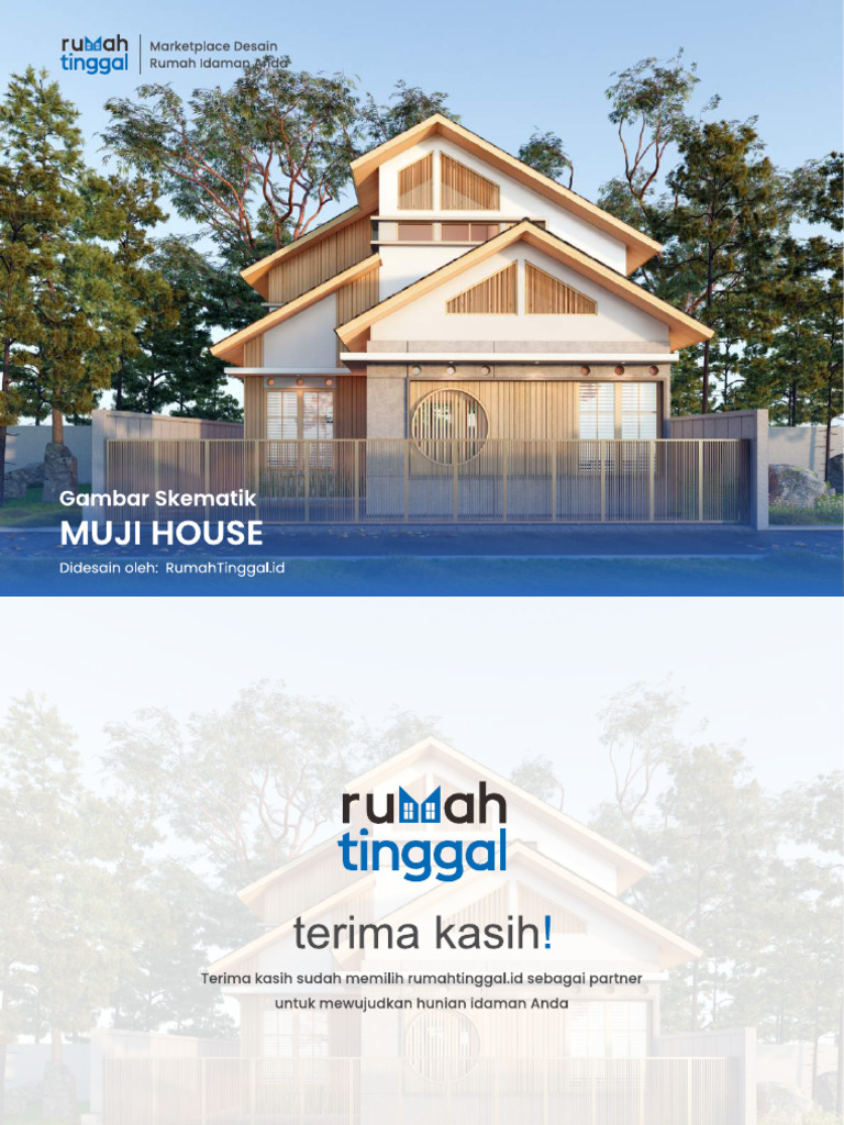 Gambar Skematik Dena Rumah L | PDF