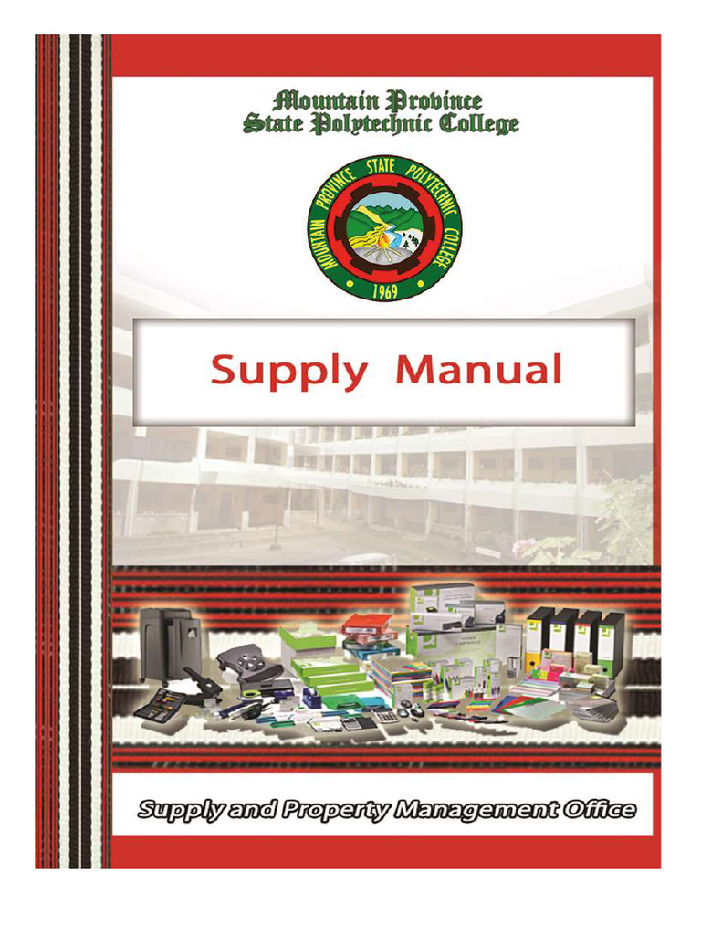 Supply Manual | PDF | Procurement | Inventory