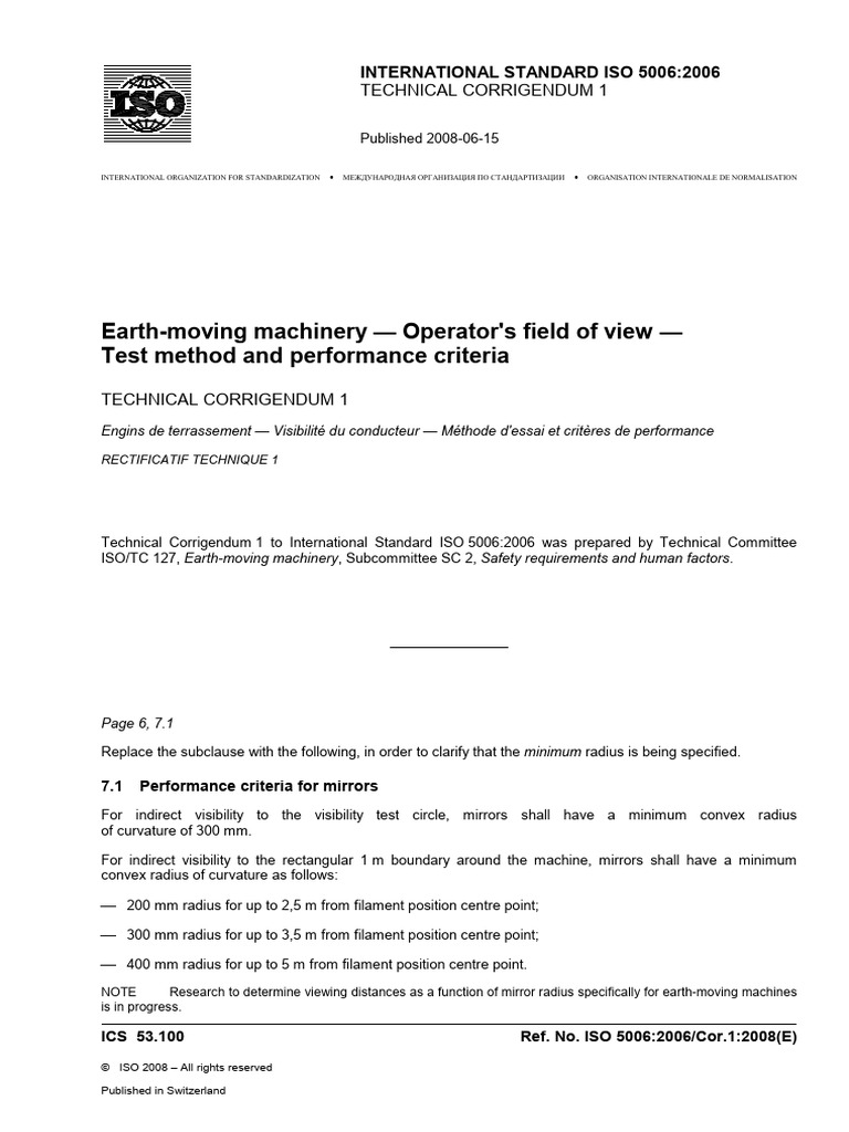 Iso 5006-2008 | PDF | International Organization For Standardization ...