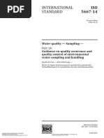 ISO 5667-05 1991 Water Quality - Sampling PDF | PDF | Water ...