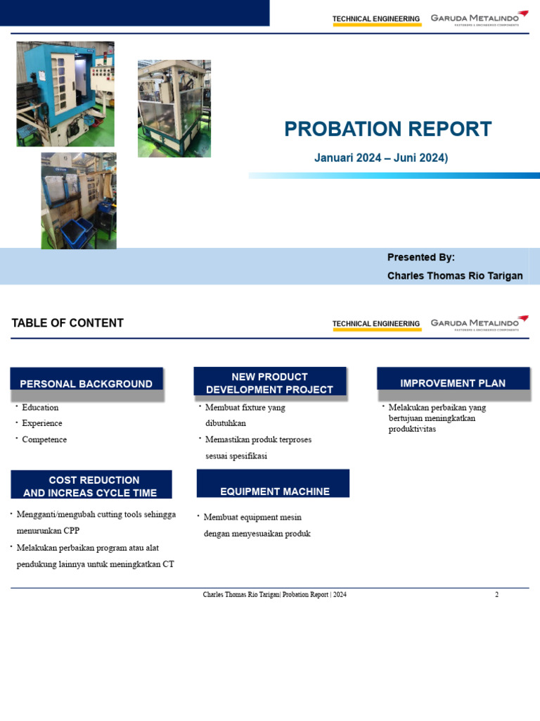 Probation Rev 1 | PDF | Teknologi & Rekayasa