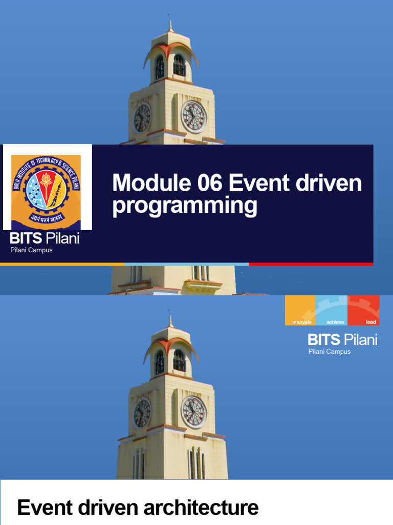 Module 06A Event Driven Programming - Event Driven Architecture | PDF ... Module 06A Event Driven Programming - Event Driven Architecture | PDF ...