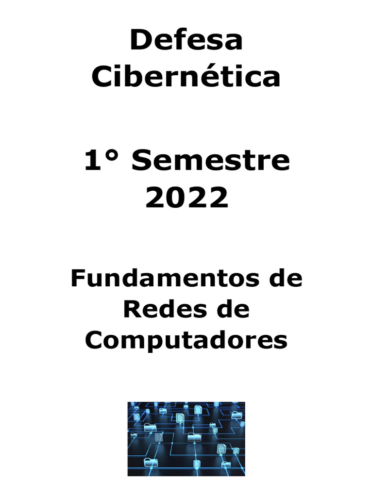 FUNDAMENTOS DE REDES DE COMPUTADORES | PDF | Rede de computadores | Topologia de rede