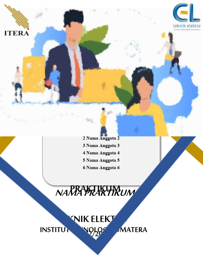 Format Laporan Praktikum Teknik Elektro ITERA | PDF | Teknologi & Rekayasa