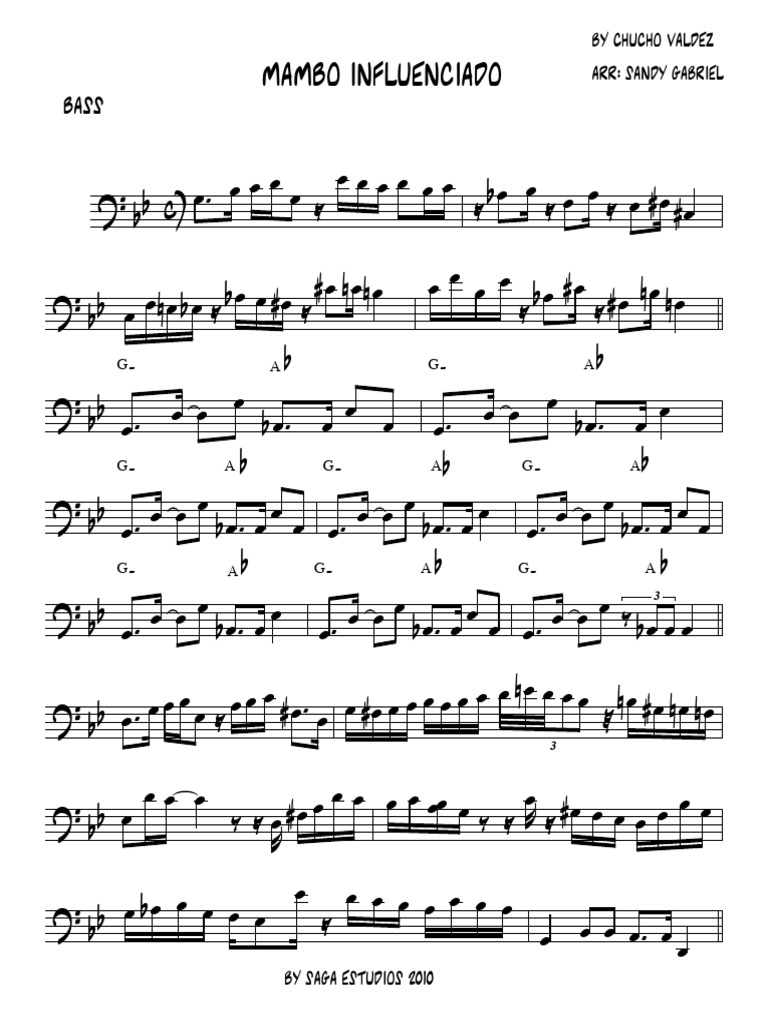 Mambo Influenciado BASS | PDF