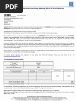 Tata Medicare Select One Pager | PDF | Insurance | Health Care