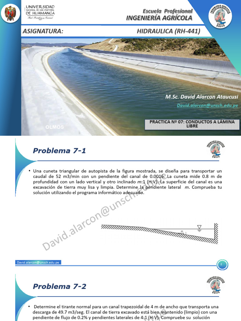 P5. Conductos en L-Mina Libre | PDF