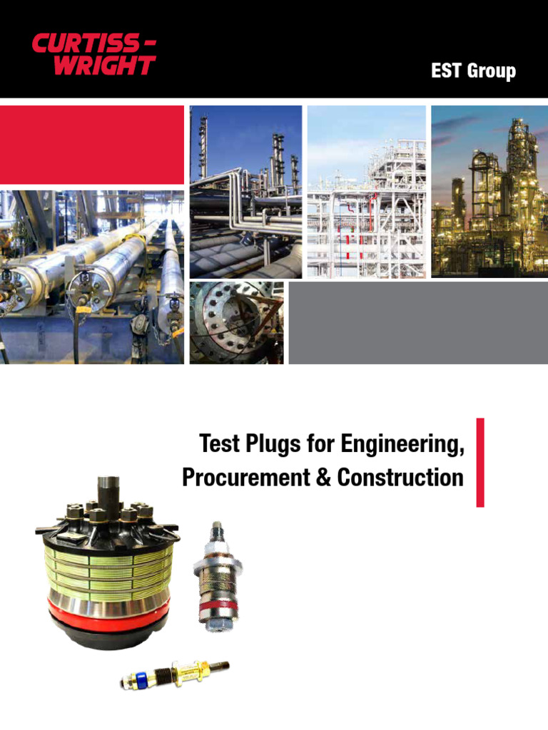 MK0051 Test Plugs For EPC Brochure - ENG | PDF | Pipe (Fluid Conveyance ...