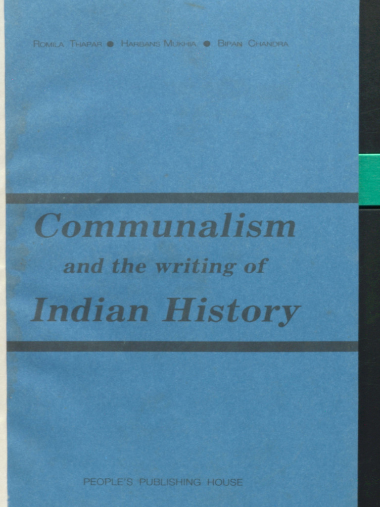 Communalism and the Writing Of Indian History | PDF