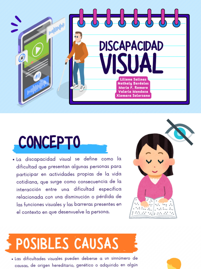 Estrategias Educativas para Discapacidad Visual | PDF | Discapacidad ...