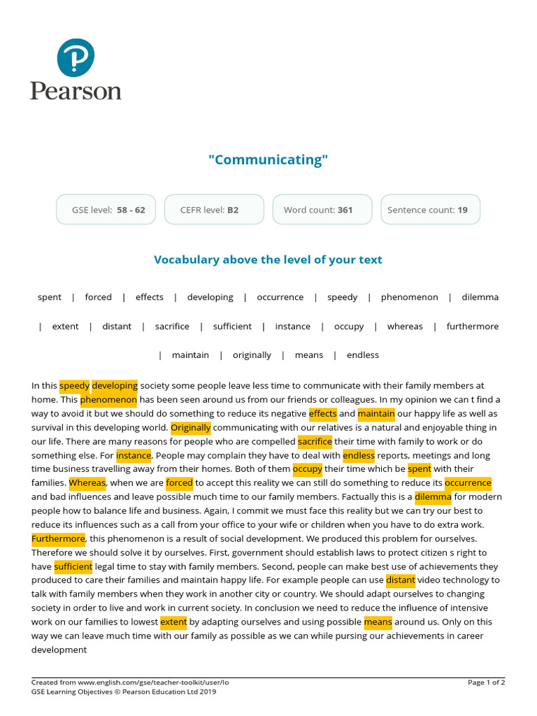 Communicating | PDF | Cognitive Science | Human Communication