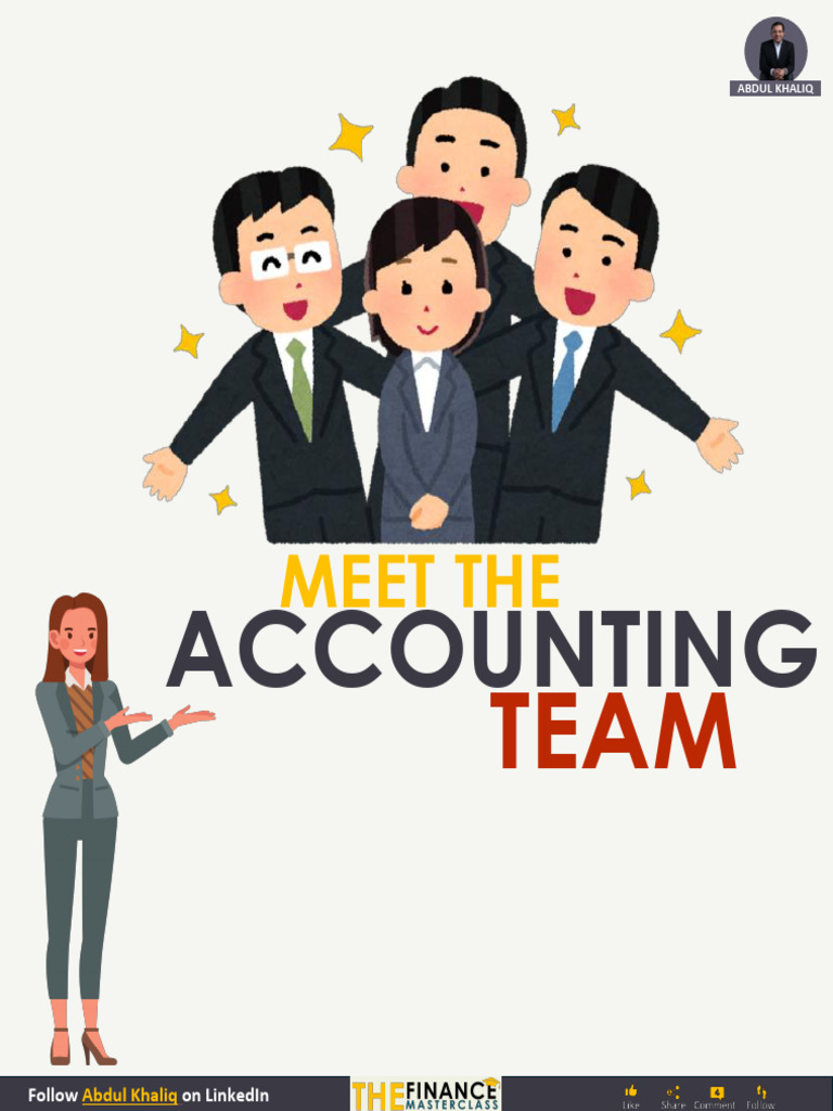 Meet the Accounting Team! | Download Free PDF | Payroll | Accounts Payable