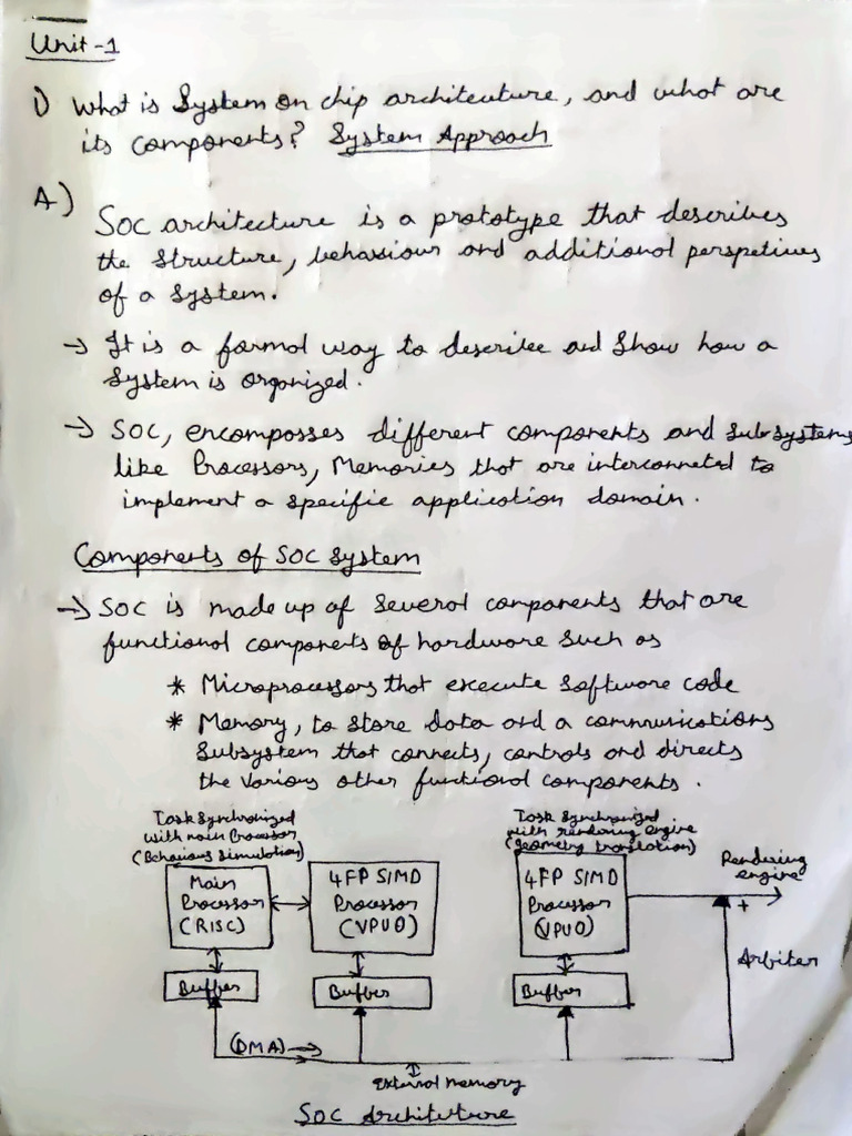 Soca unit 1 Prithvi | PDF | Computer Engineering | Computer Architecture