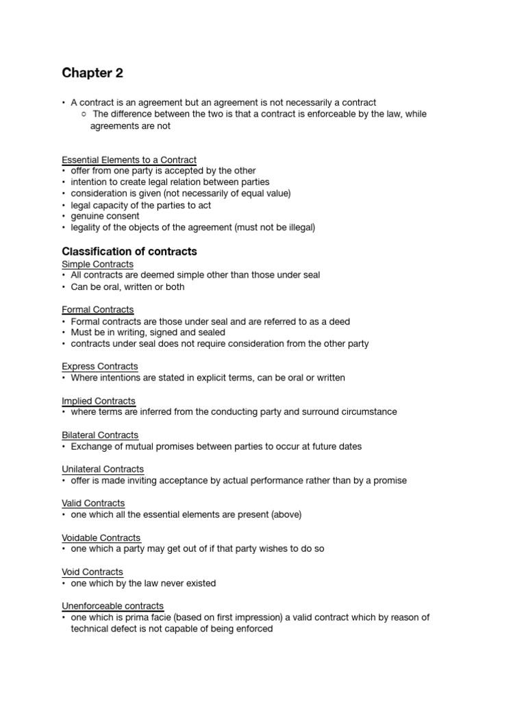 Chapter 2 - Intro To Law | PDF | Law