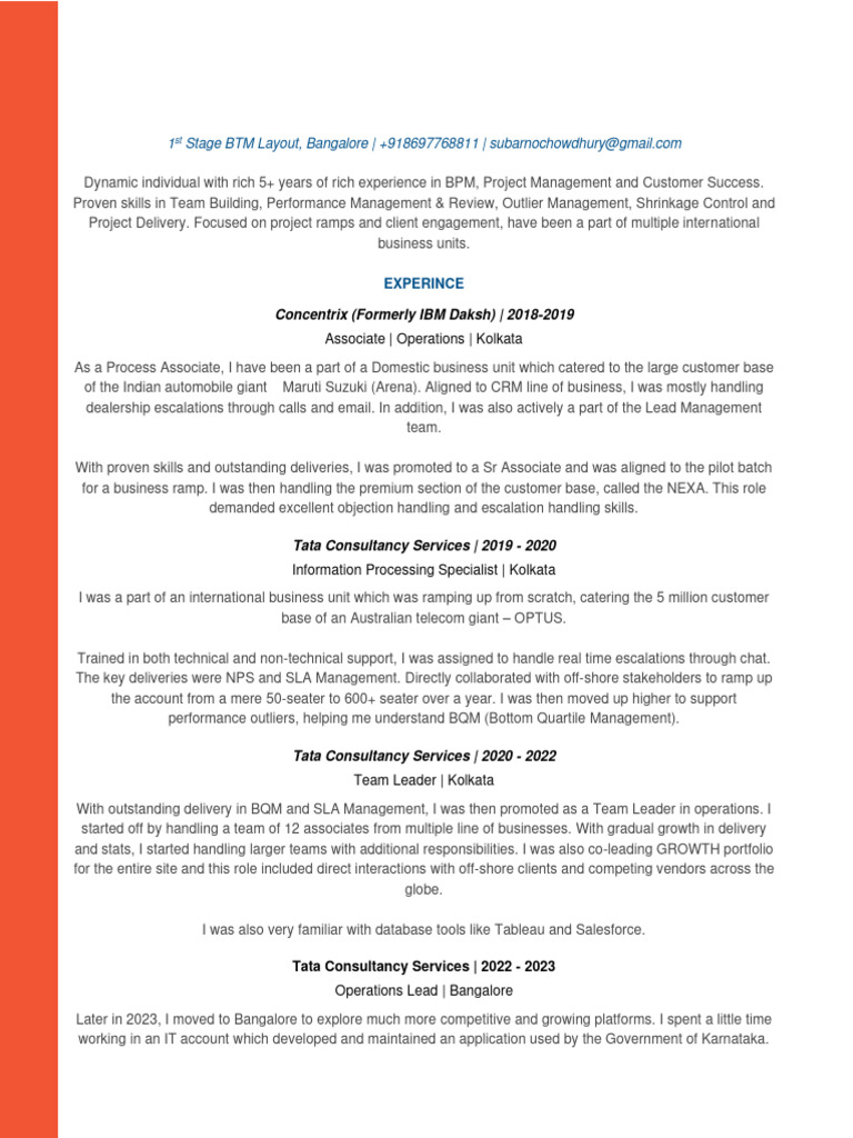 Updated CV 2023 | PDF | Business | Information Technology