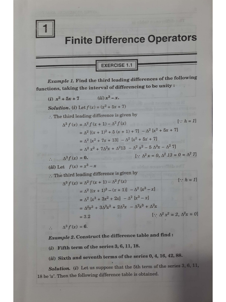 Numerical Analysis Ch.1 | PDF