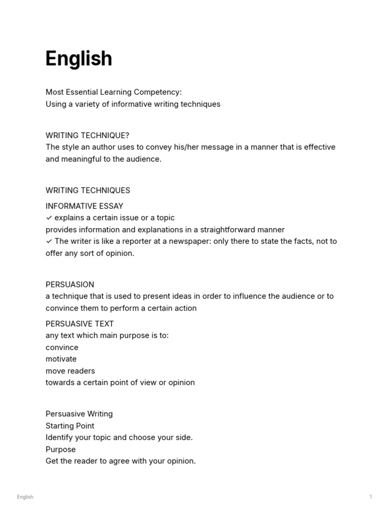 Persuasive Essay-English | Download Free PDF | Persuasion | Human ...