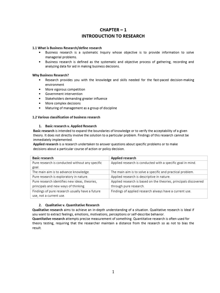 Research Methodology PDF 1 | PDF | Hypothesis | Inductive Reasoning