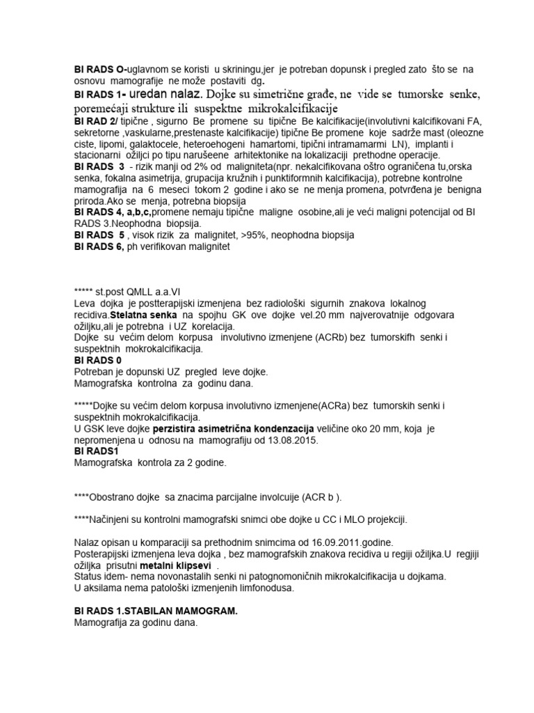 Dojke Sabloni MMG | PDF