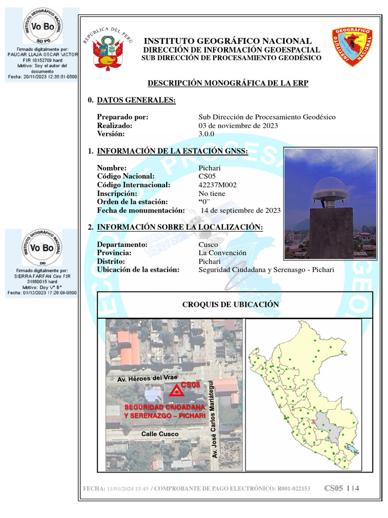 CS05 - Pichari V3.0.0 - 2 | PDF | Cartografía | Tecnología geográfica