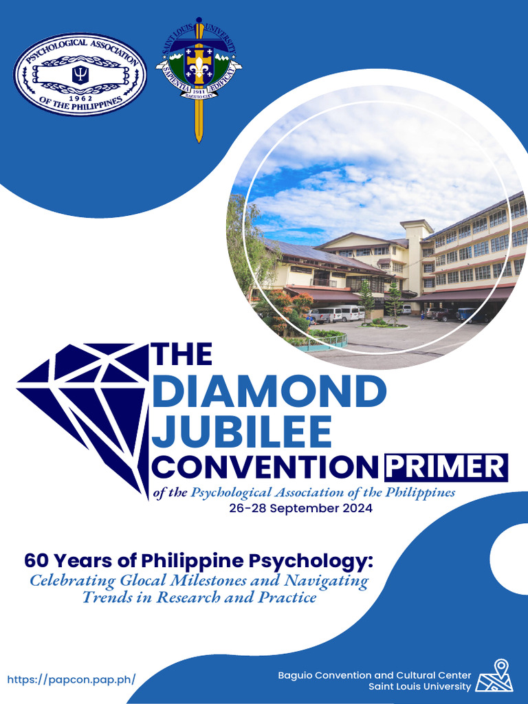 PAP Diamond Jubilee Convention 2024 | PDF | Thesis | Psychology