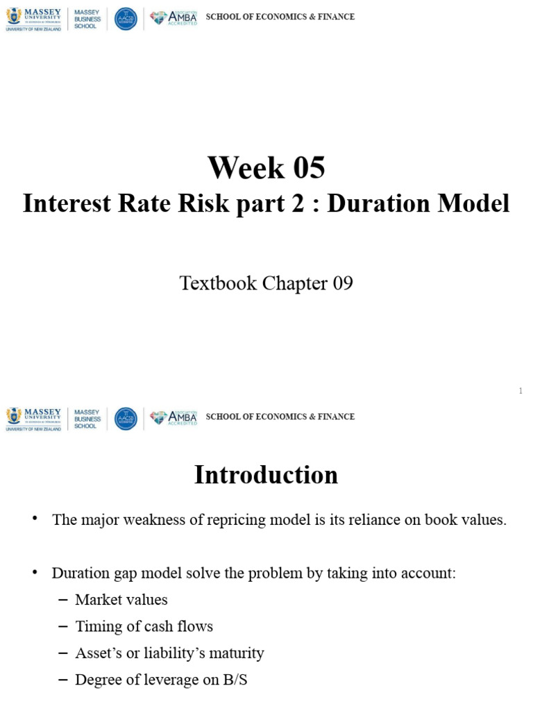 125.364 Week 05 | PDF | Bond Duration | Bonds (Finance)