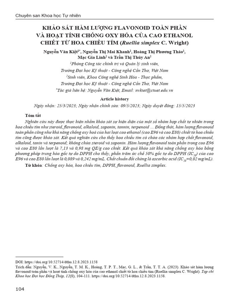 Tap Chi KHDT Tap 12 So 8-104-111-1327-3769 - Article Text | PDF