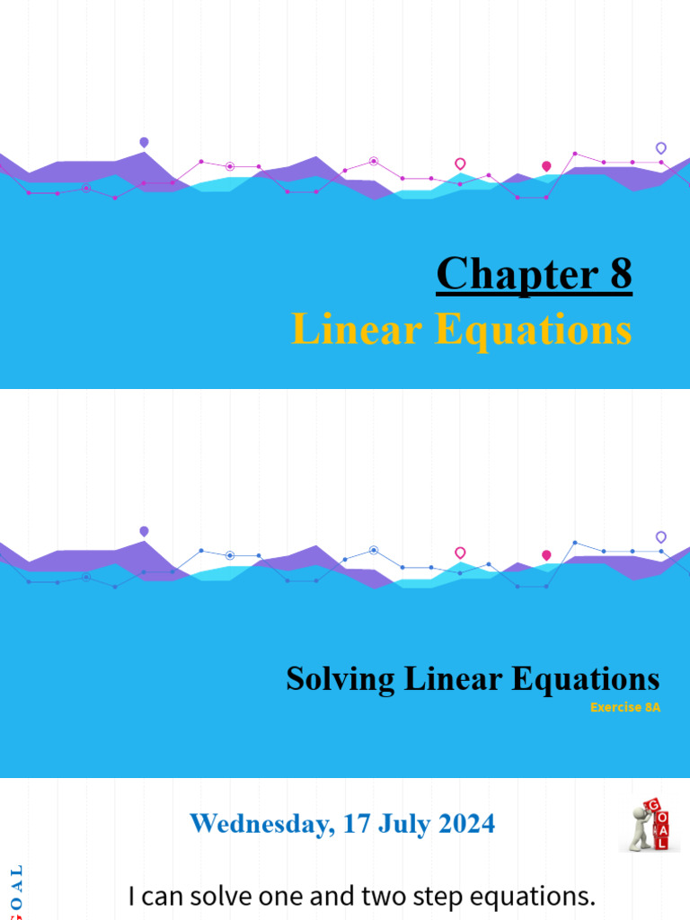 Y10 Linear Equations Compass 2022 | PDF | Equations | System Of Linear Equations