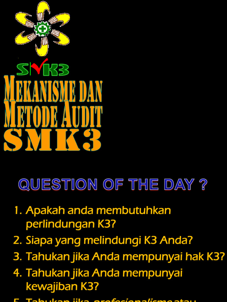 Mekanisme Skema _ Metode audit_Auditor SMK3 (Pak Saut) | PDF