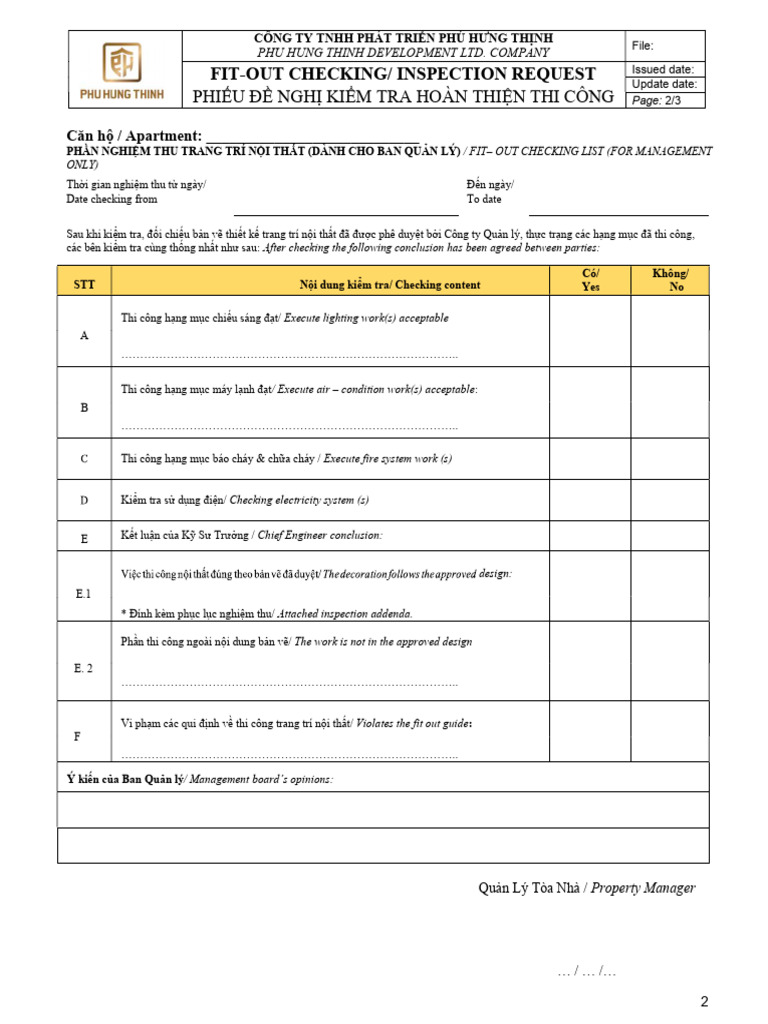 1.2 NGHIỆM THU KỸ THUẬT - 2 TTNT - MO | PDF