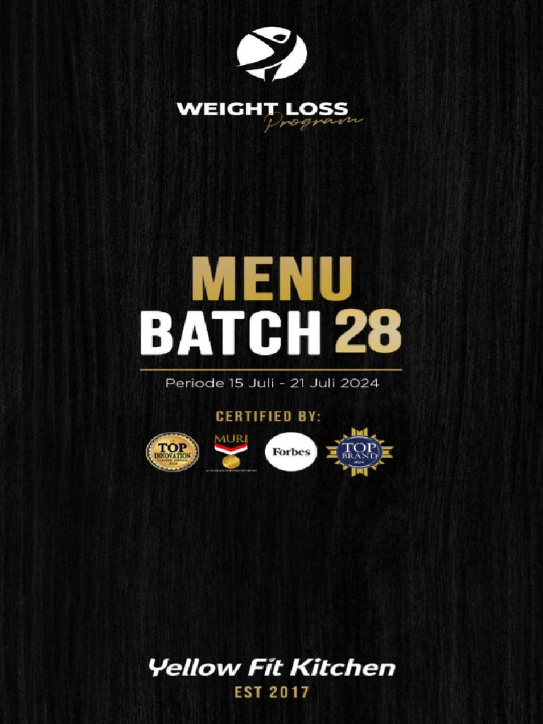 BATCH 28 WL Signature Menu Yellow Fit Kitchen 2024 | PDF
