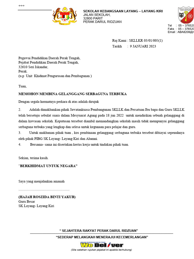 Surat Kem Kepimpinan | PDF