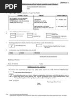 Borang Permohonan Menjalankan Tugas Rasmi Di Luar Ibu Pejabat | PDF