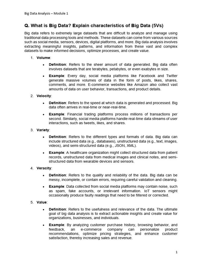 Bda Combined | PDF | Apache Hadoop | No Sql
