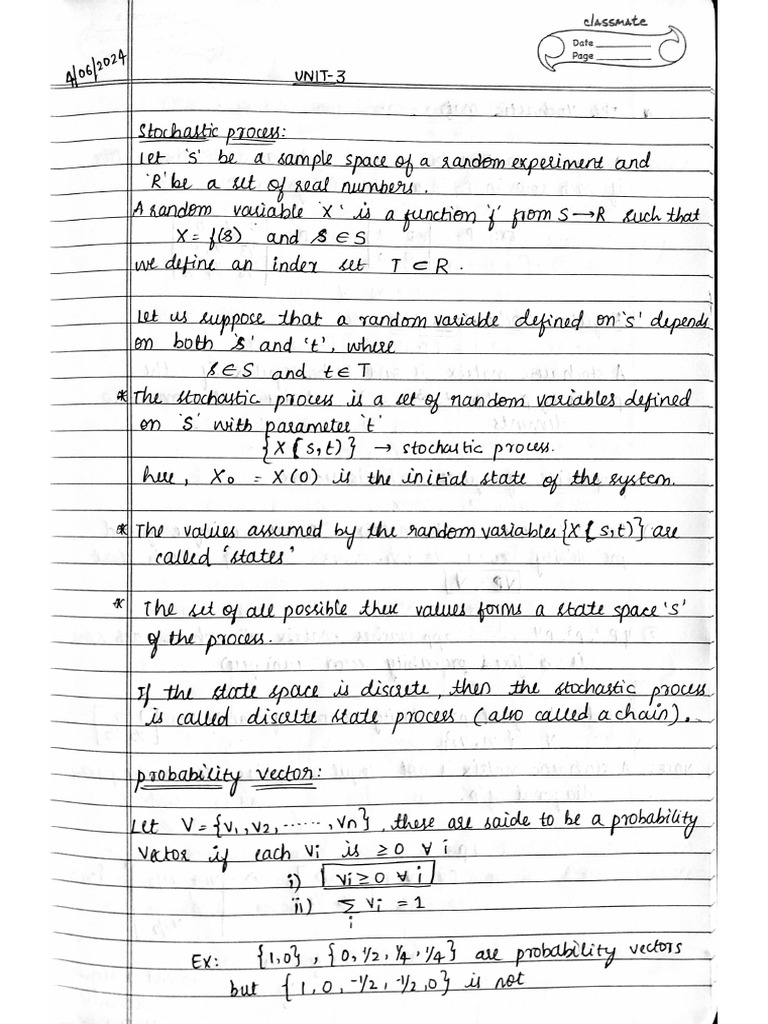 Math Sem4 Unit3 | PDF